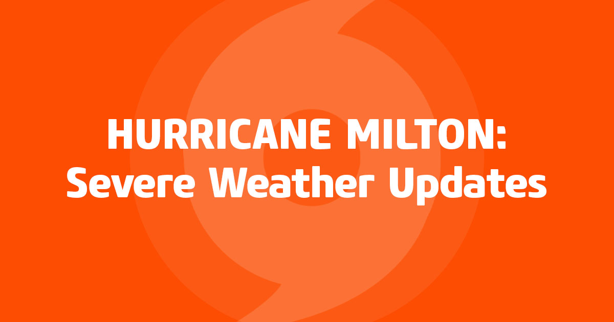 Hurricane Milton Severe Weather Updates | MÜV