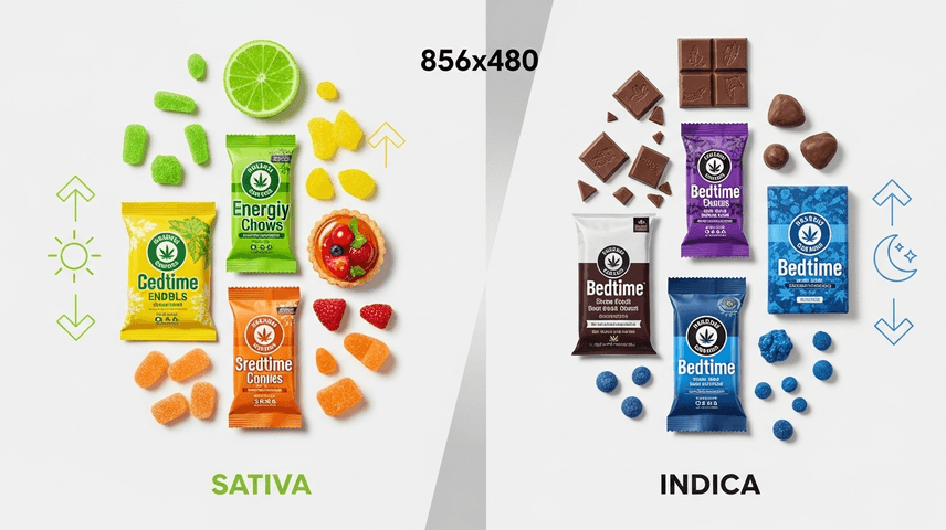 Sativa vs. Indica Edibles: Explore the Differences & Which to Try